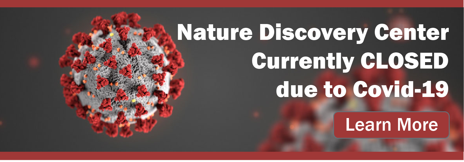 NDC Temporary Closure Extended – Again – Nature Discovery Center